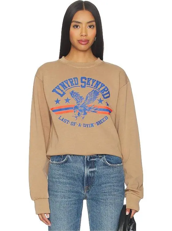 PHILCOS Lynyrd Skynyrd Blue Eagle Sweatshirt - Sand