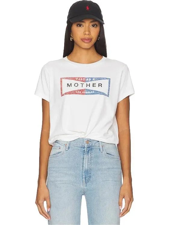 MOTHER The Boxy Goodie Goodie Tee - Fast As Mother