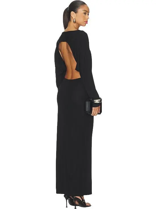 Nbd The Kima Maxi Dress - Black