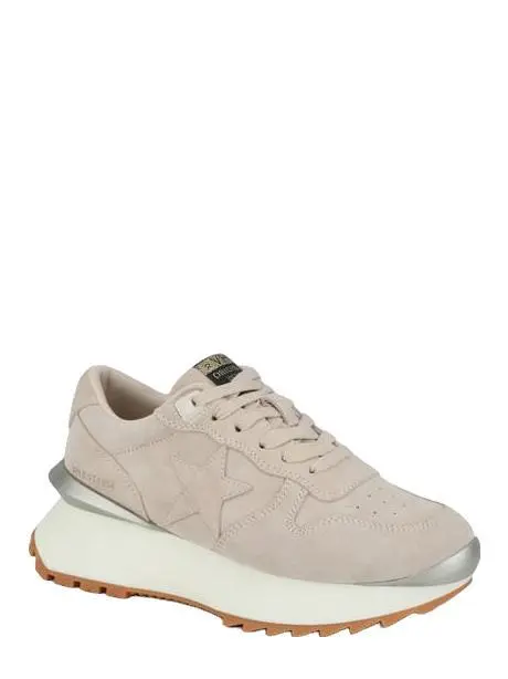 Vintage Havana Major Platform Sneaker - Stone Suede