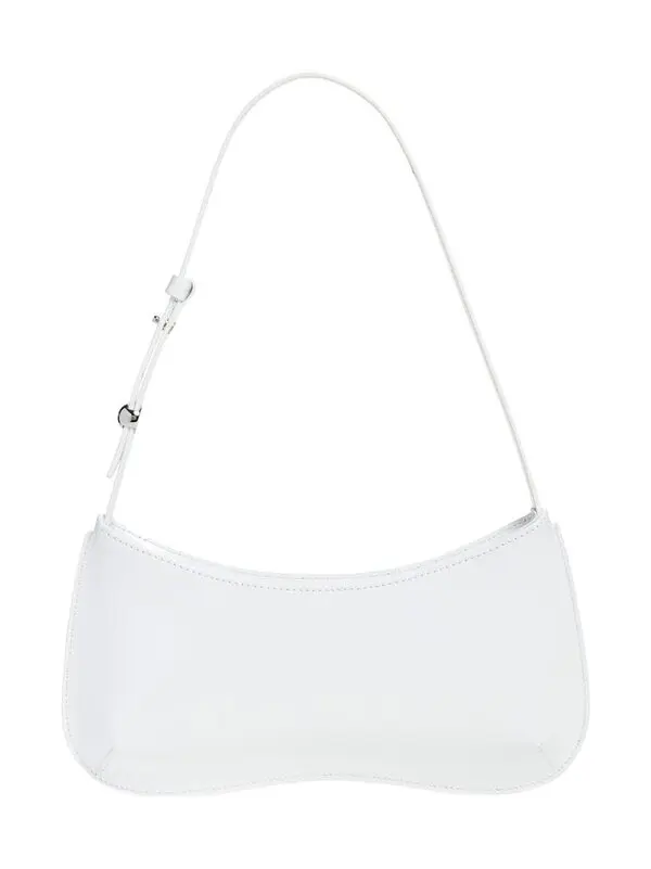 Jacquemus Le Bisou Leather Shoulder Bag - White