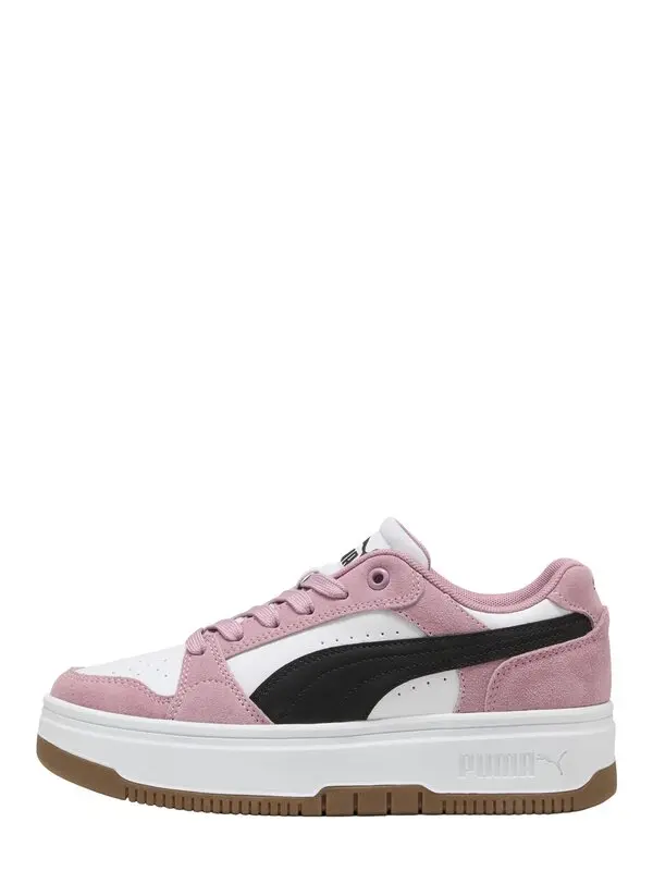 PUMA Rebound Femme Suede Sneakers - White