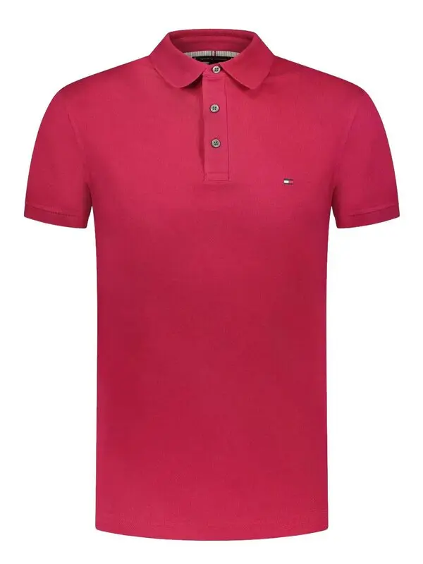 Tommy Hilfiger Stretch-cotton Polo Shirt - Red