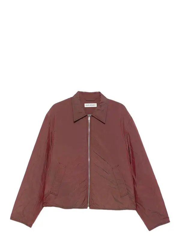 Our Legacy Zip-fastening Pocket Jacket - Red