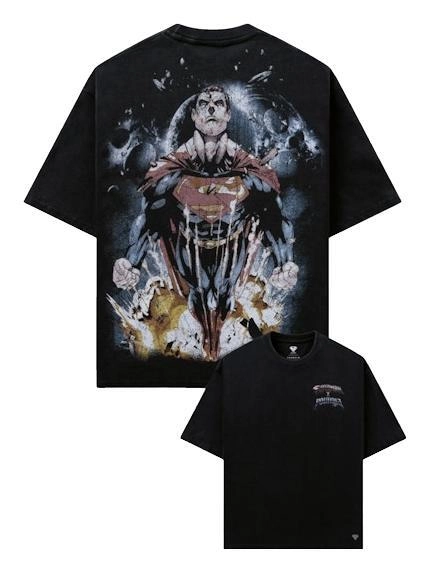 YOUNGLA X Superman Graphic Tee Shirt - Spacebound