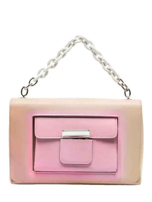 Balenciaga Chain-link Flap Shoulder Bag - Neutrals