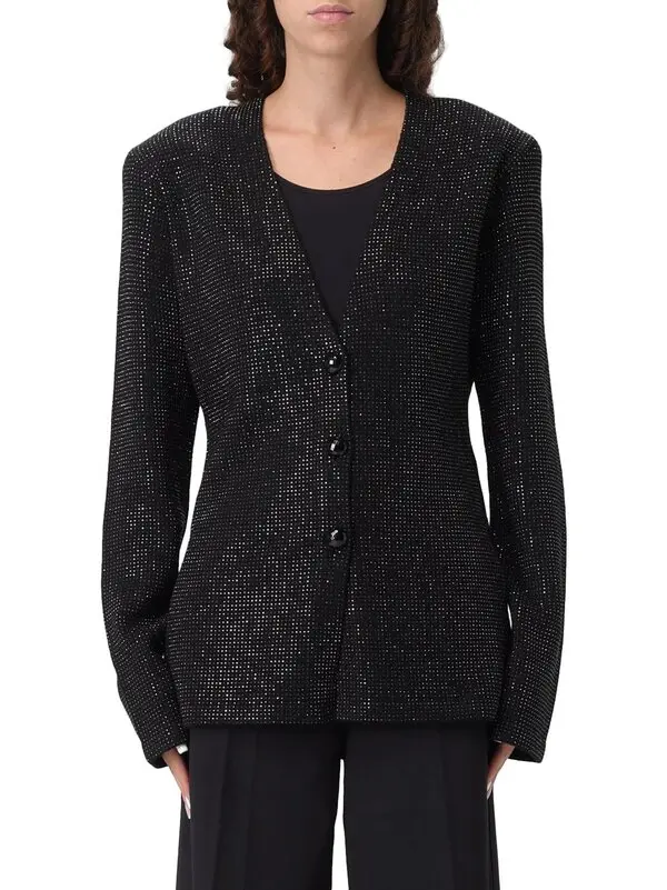Emporio Armani Single Breasted Jacket - Black