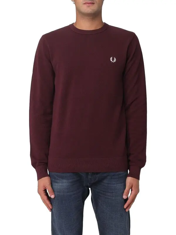 Fred Perry Pullover Sweater - Brown
