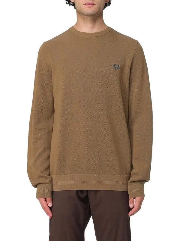 Fred Perry Pullover Sweater - Grey