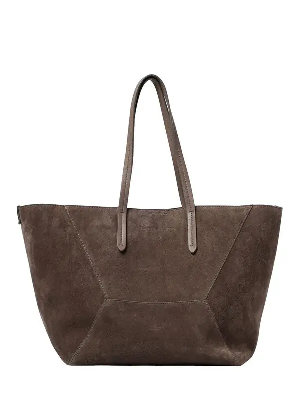 Brunello Cucinelli Shoulder Bag - Dove Grey