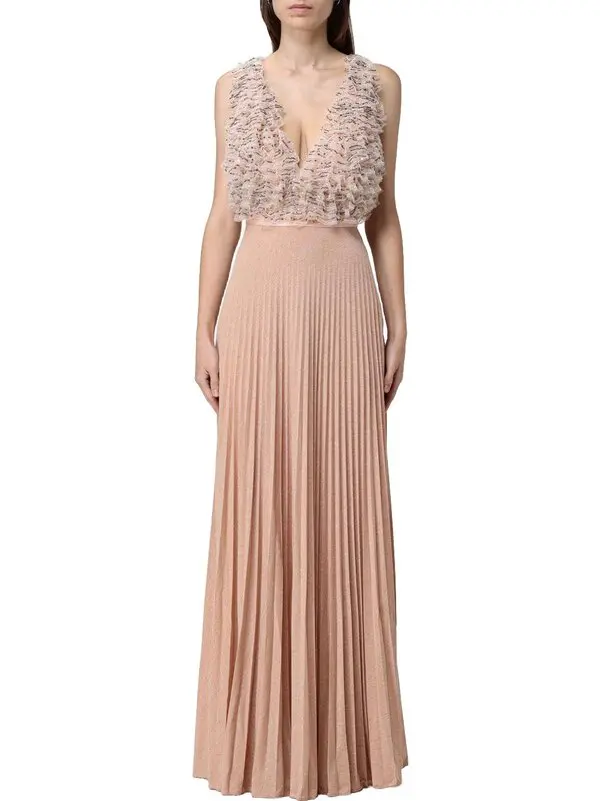 Elisabetta Franchi Dress - Nude