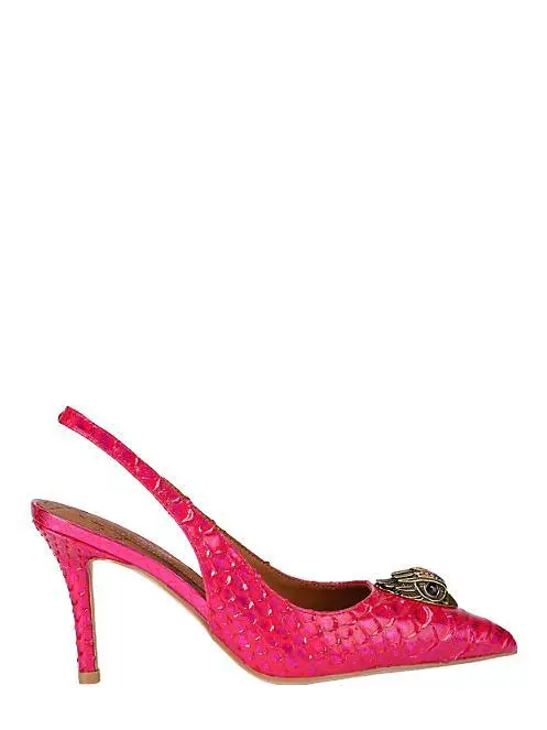 Kurt Geiger Belgravia Leather Courts - Fuchsia