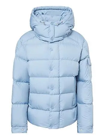 Moncler Maya Hooded Shell-down Jacket - Medium Blue