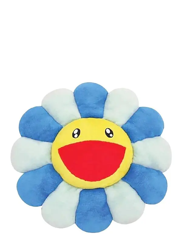 TAKASHI MURAKAMI Flower Pillow - Blue