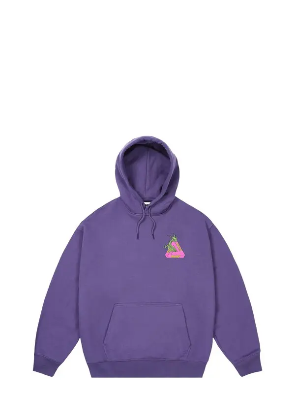 PALACE Dragon Bones Tri Hood - Purple