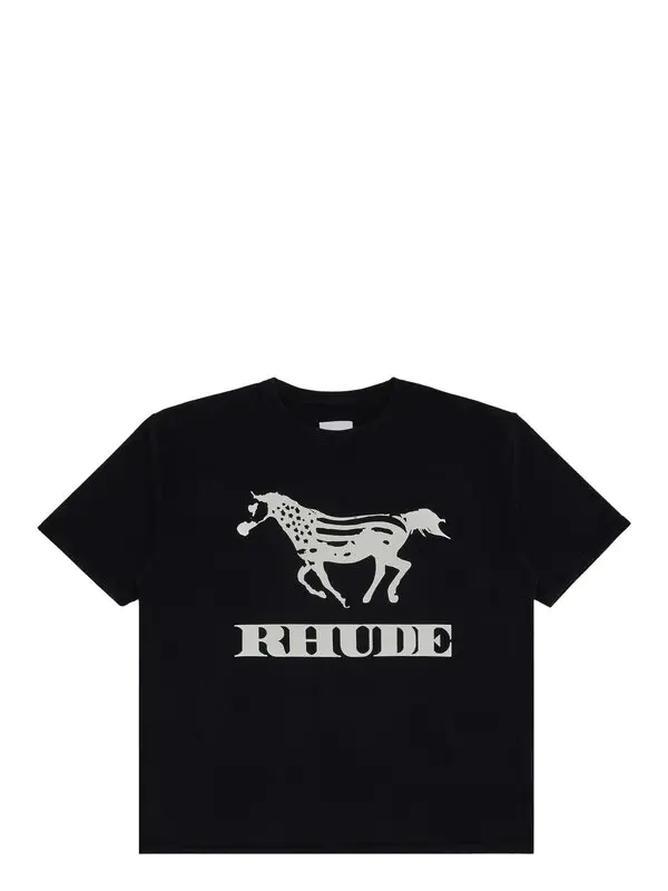Rhude Dinero Tee - Black