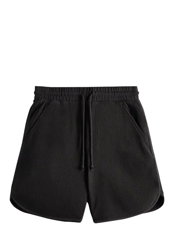 Kith 101 Waffle Short - Black