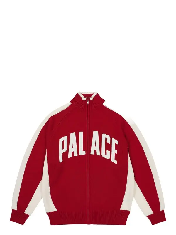 PALACE Arch Funnel Knit - Red