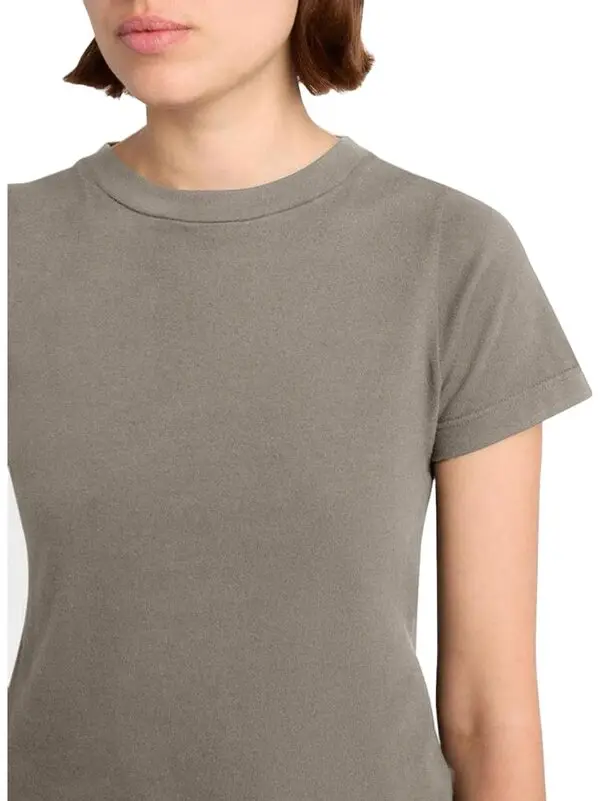 THE ROW Tori Shrunken T-shirt - Mud