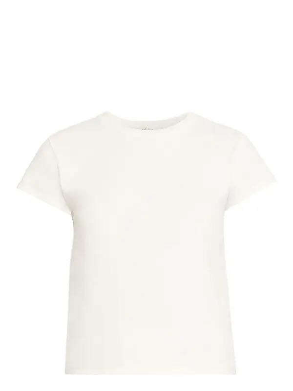 THE ROW Tori Shrunken T-shirt - White