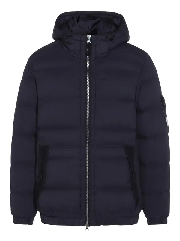 Stone Island Down Jacket - Black