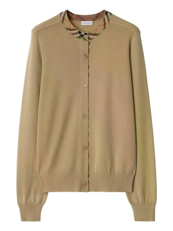 Burberry Wool Cardigan - Brown