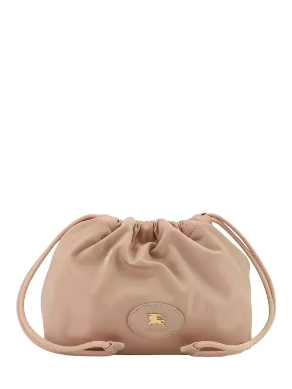 Burberry Horseshoe Drawstring Bag - Pink