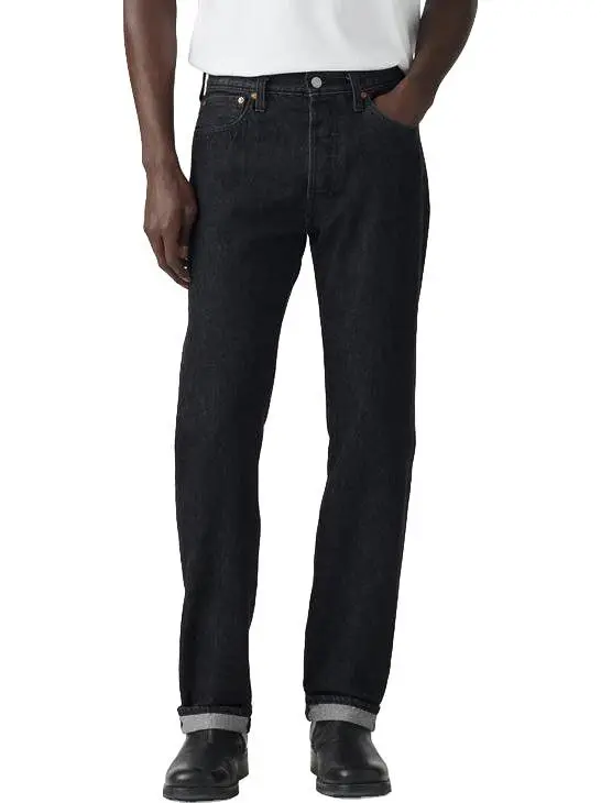 LEVI'S 501® Original Straight Leg Jeans - Big Step Rinse Selvedge