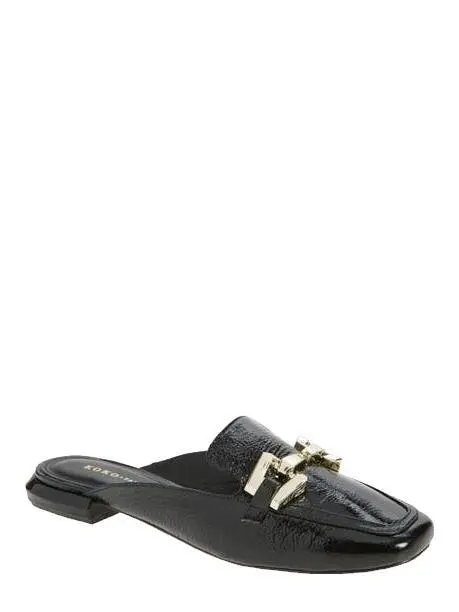 KOKO + PALENKI Sagee Patent Leather Mules - Black Patent