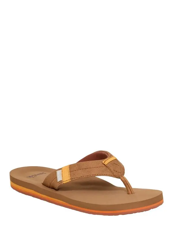 Sanuk Sawyer Flip Flop - Tan