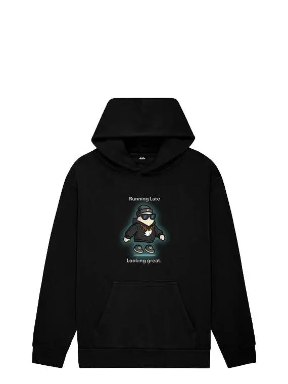 DALIX Midweight Hoodie - Black
