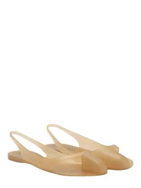 Mango X Supriya Lele Slingback Jelly Sandal - Nude