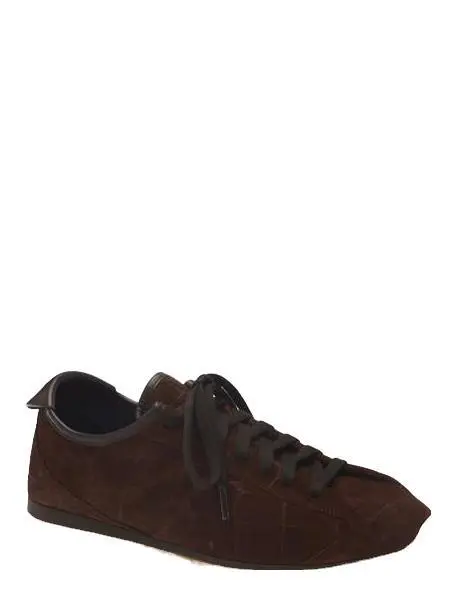 Jacquemus Suede Tennis Sneakers - Dark Brown 880