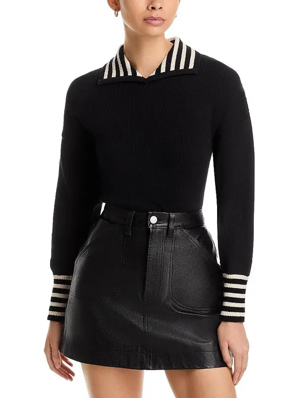 FRAME The Sailor Sweater - Black Multi
