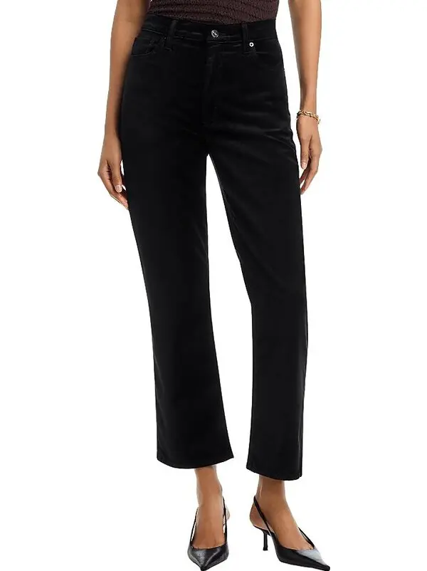 FRAME Le Sleek Straight Jeans - Black
