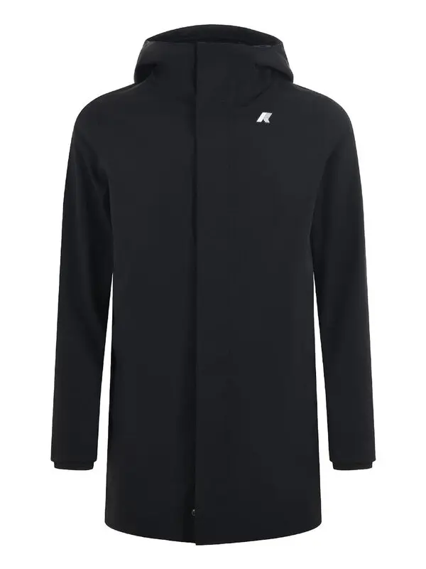 K-WAY 3-layer Nylon Jacket - Black