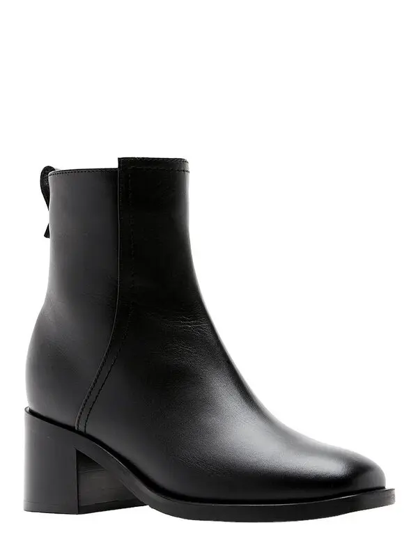 La Canadienne Jordan City Dry Leather Ankle Boots - Black