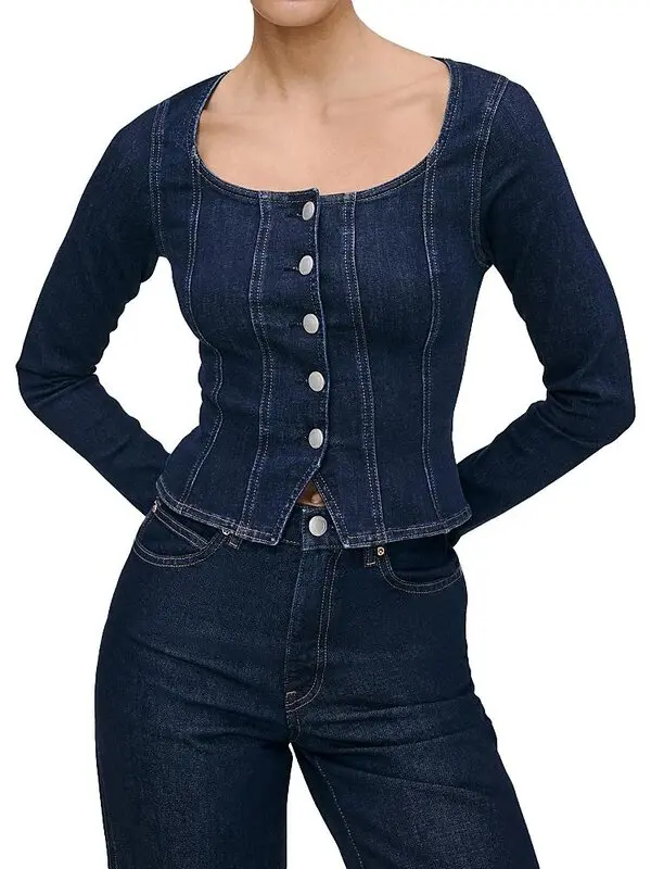 DL1961 Bailee Denim Top - Night Out