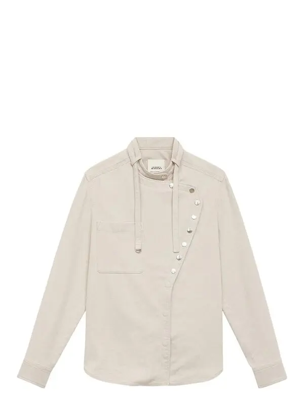 Isabel Marant Tess Shirt - Off White