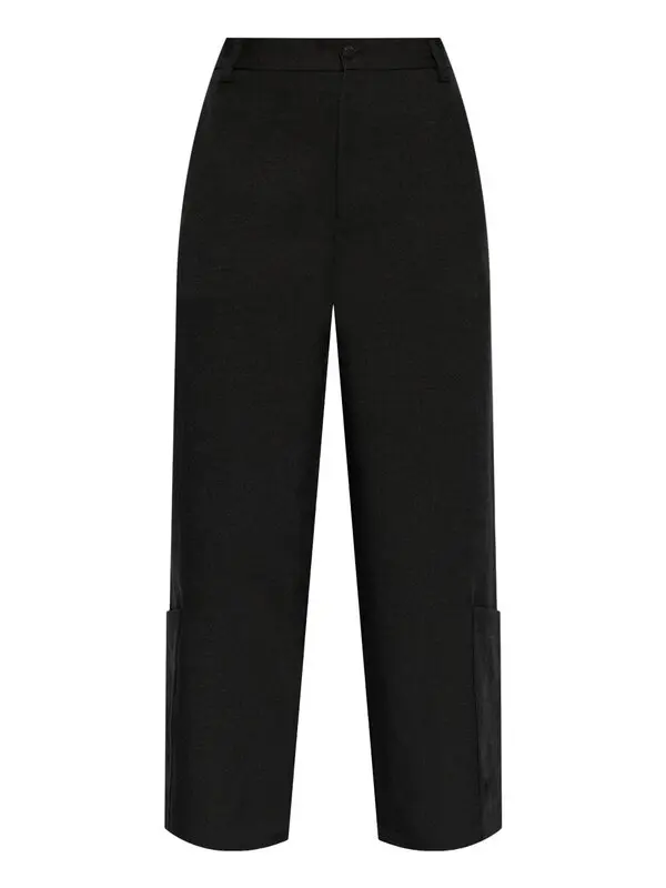 Y3 Wide-leg Trousers - Black