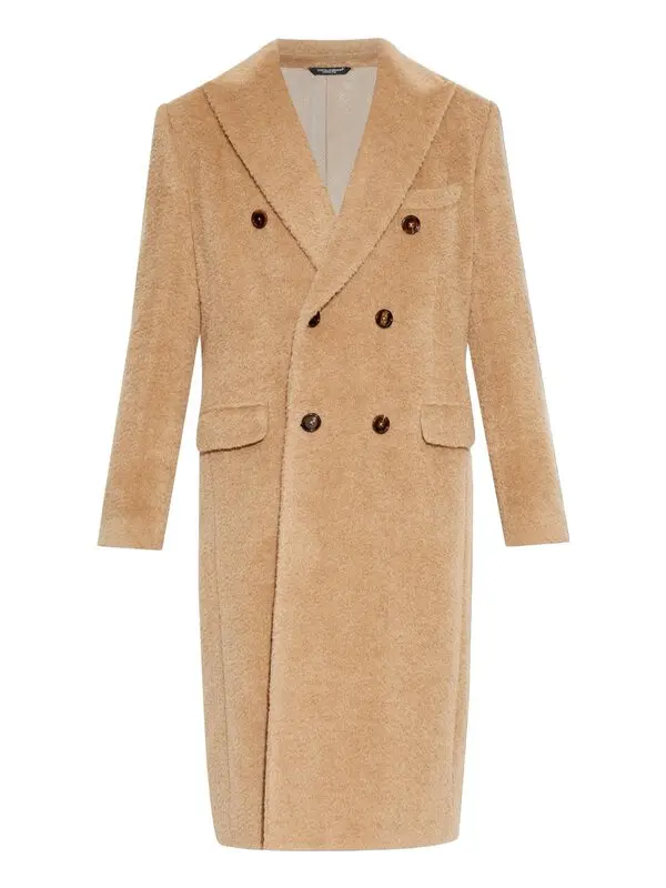 Dolce & Gabbana Wool Coat - Beige