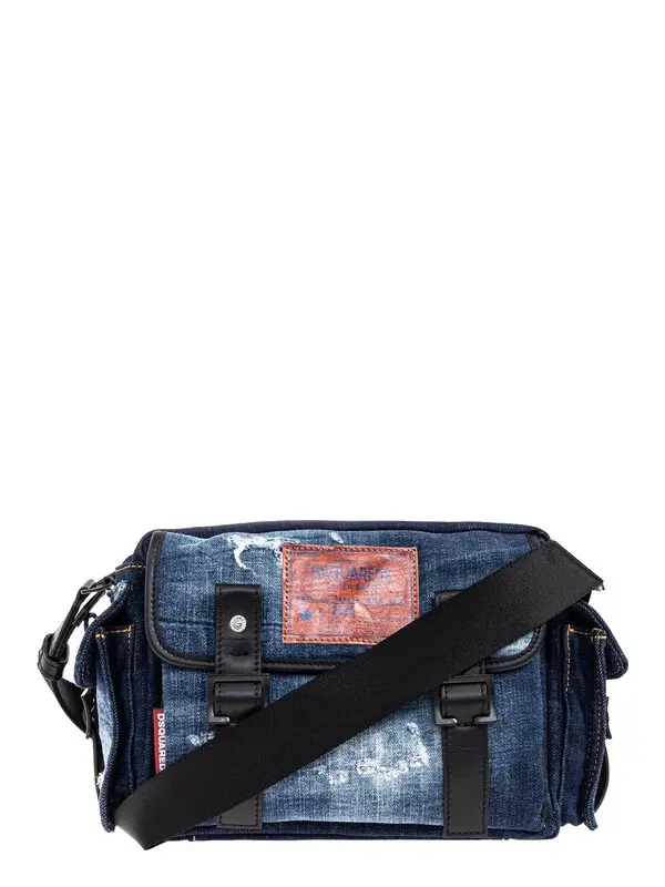 Dsquared2 Five Pockets" Shoulder Bag - Navy Blue