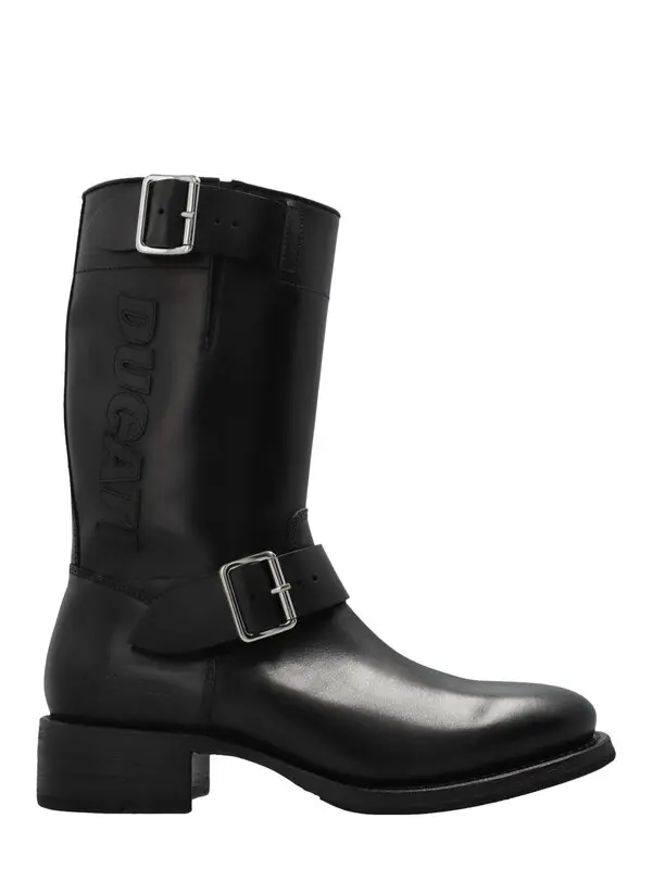 Dsquared2 X Ducati Ankle Boots - Black