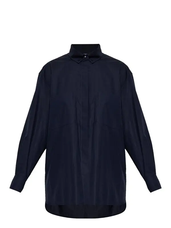 Max Mara Mozaert Shirt - Navy Blue
