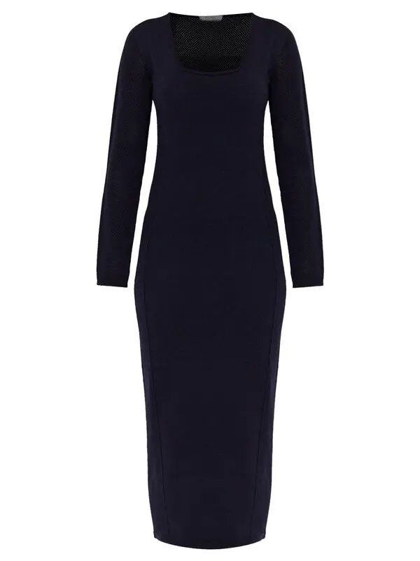 Max Mara Sophia Dress - Navy Blue