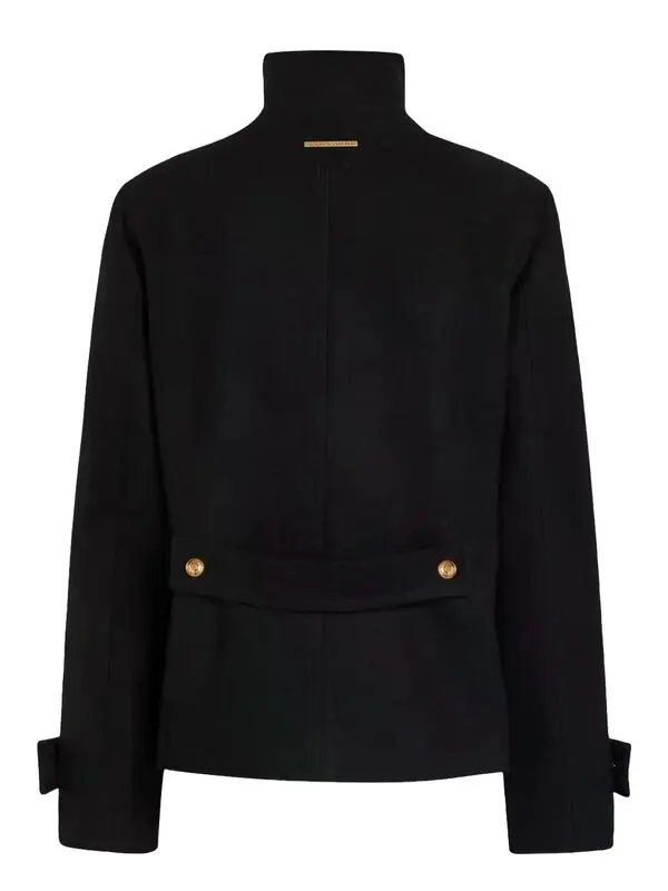 Karl Lagerfeld Double-breasted Coat - Black
