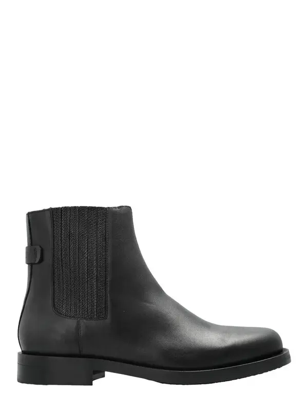 ALLSAINTS Elastic-panel Leather Boots - Black