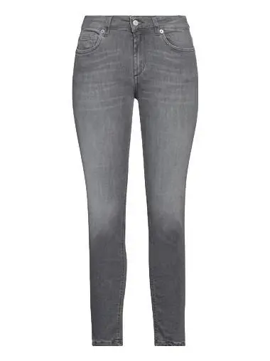 DONDUP Cotton Blend Slim Fit Jeans - Grey