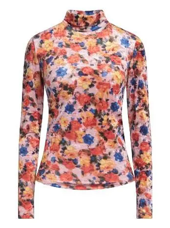 Isabel Marant Floral Chenille Top - Tomato Red