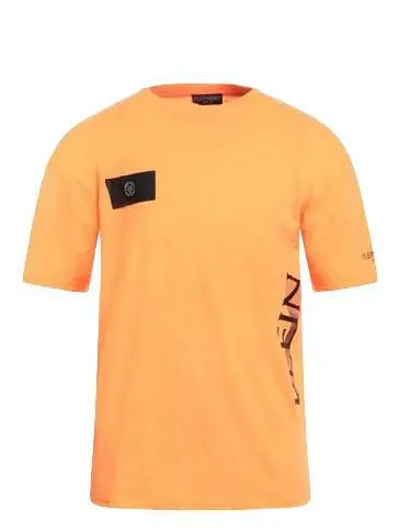 PLEIN SPORT Swim T-shirt Size Polyester, Cotton - Orange
